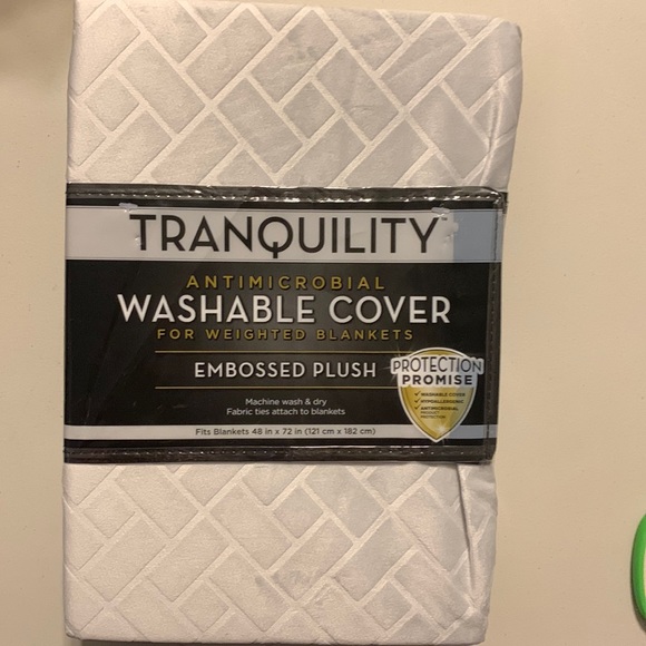 Bedding | Tranquility Antimicrobial Washable Cover For Weighted Blanket ...